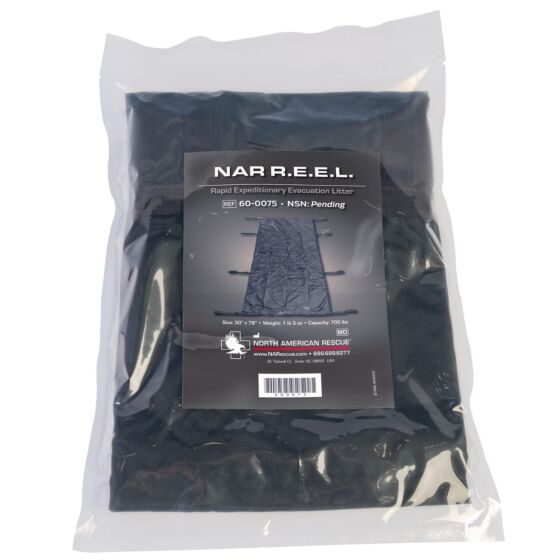 R.E.E.L. Non-Rigid Litter (Rapid Expeditionary Evacuation Litter) - No ...