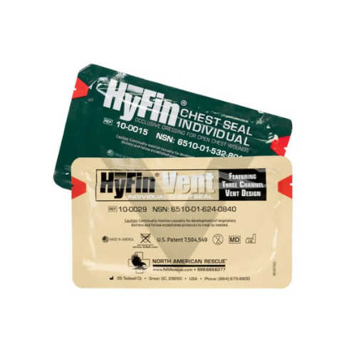 USMC HyFin Chest Seal Combo Pack - North American Rescue® – Promed ...